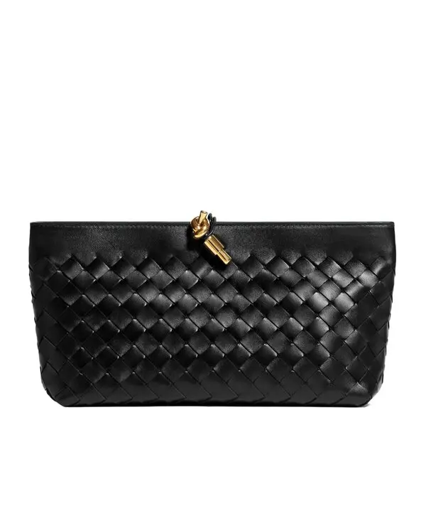 Bottega Veneta Andiamo Boat Pouch - Black