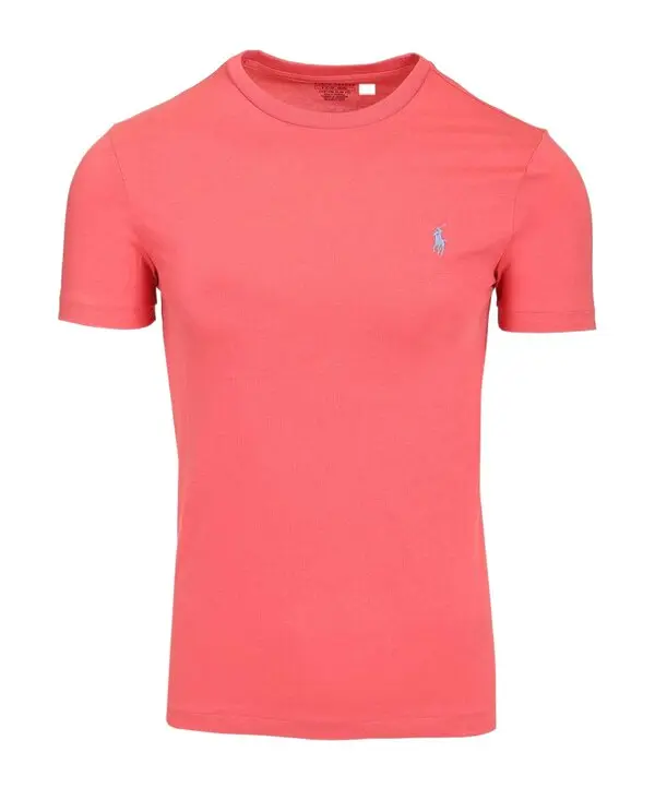 Polo Ralph Lauren Pony Embroidered Crewneck T-shirt - Pink