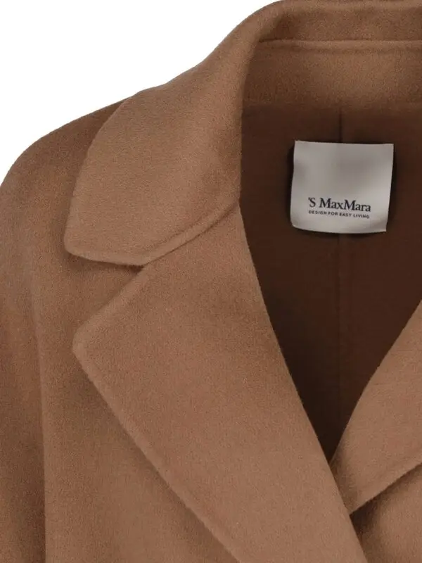 Max Mara Penelope Belted Coat - Hazelnut Brown
