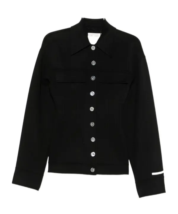 Sportmax Collared Long-sleeved Casual Jacket