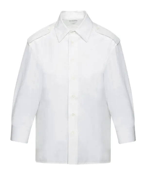 Bottega Veneta Collared Long-sleeved Shirt - No