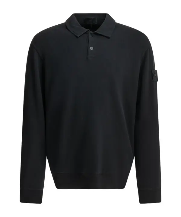 Stone Island Long-sleeved Polo Shirt