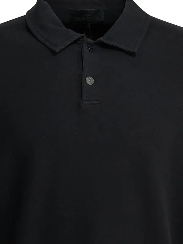 Stone Island Long-sleeved Polo Shirt