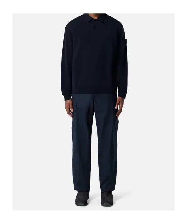 Stone Island Long-sleeve Polo Shirt