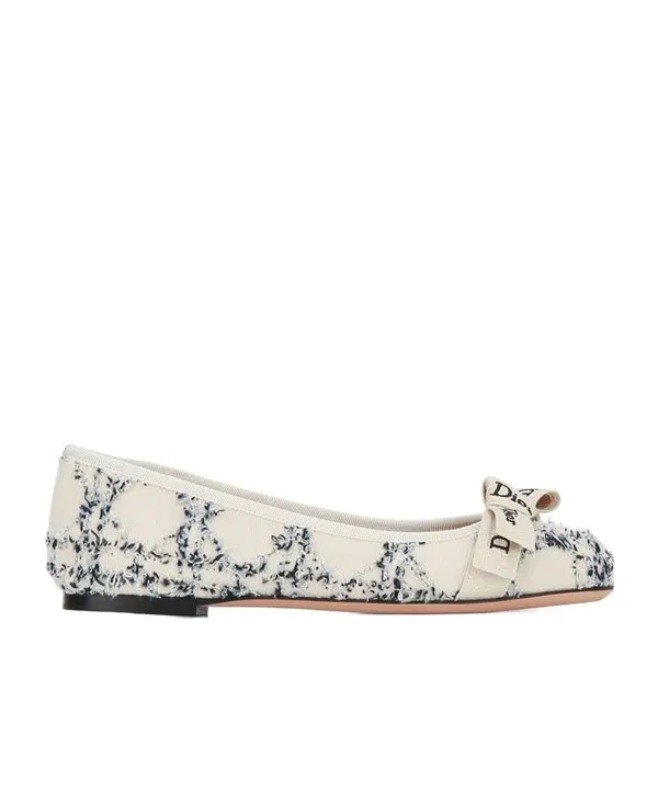 Dior J'a Ballet Flats - Off White