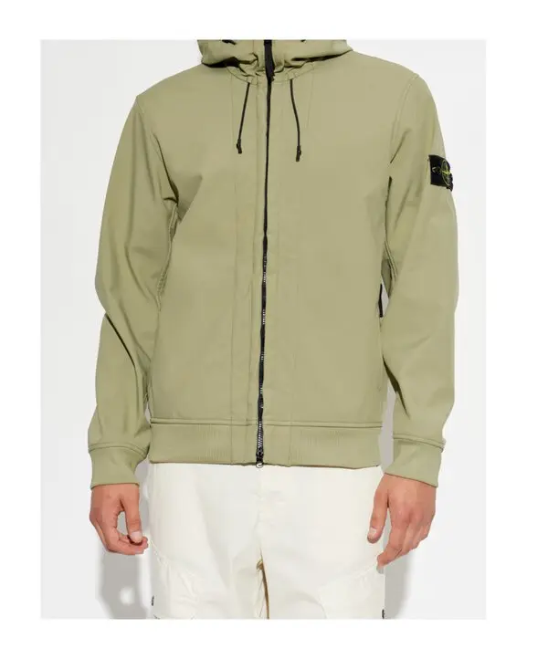 Stone Island Long-sleeved Zip-up Jacket