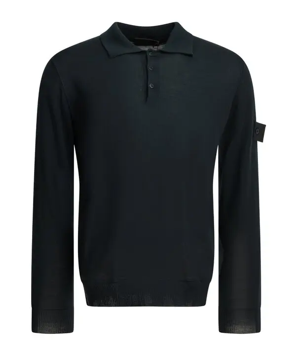 Stone Island S.i. Ghost' Polo Sweater - Blue