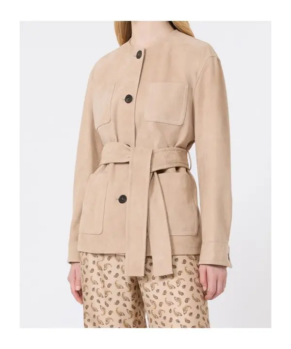 Max Mara Boemia Belted Jacket - Beige