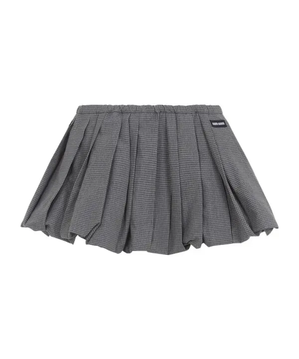 Miu Miu Pleated Midi Skirt