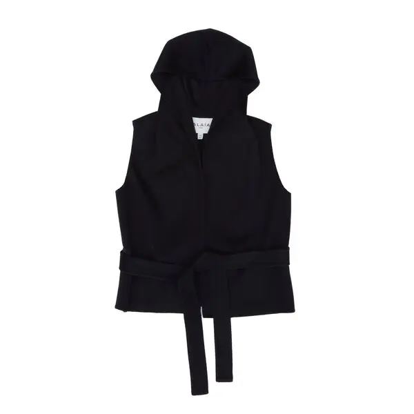 Alaïa Hooded Belted Gilet