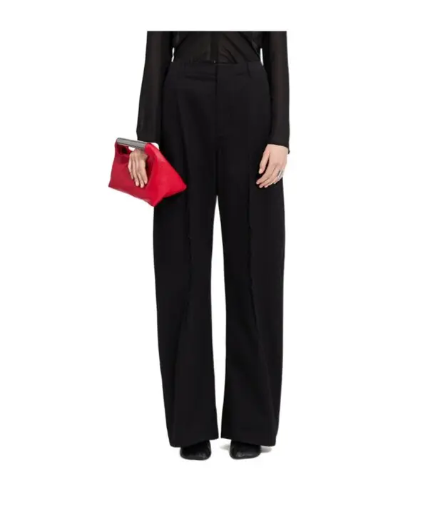 MAISON MARGIELA Wide-leg Trousers - Black