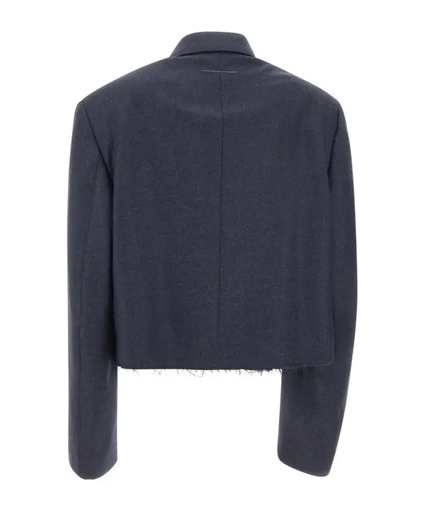 MAISON MARGIELA Fringed Double-breasted Jacket