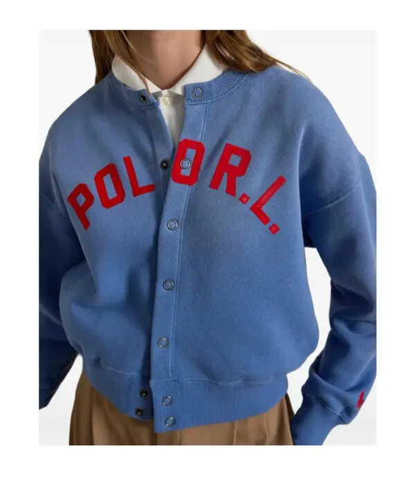 Polo Ralph Lauren Logo-print Press-stud Cardigan