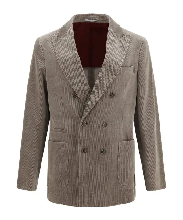Brunello Cucinelli Long-sleeved Suit Jacket