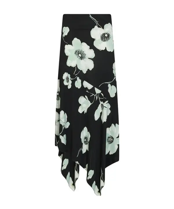 Alaïa Floral Print Skirt