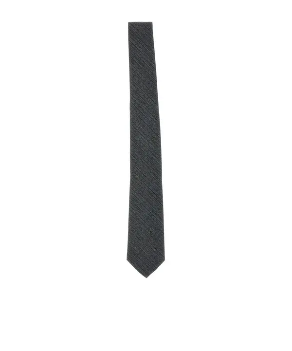 MAISON MARGIELA Striped Wool Blend Tie