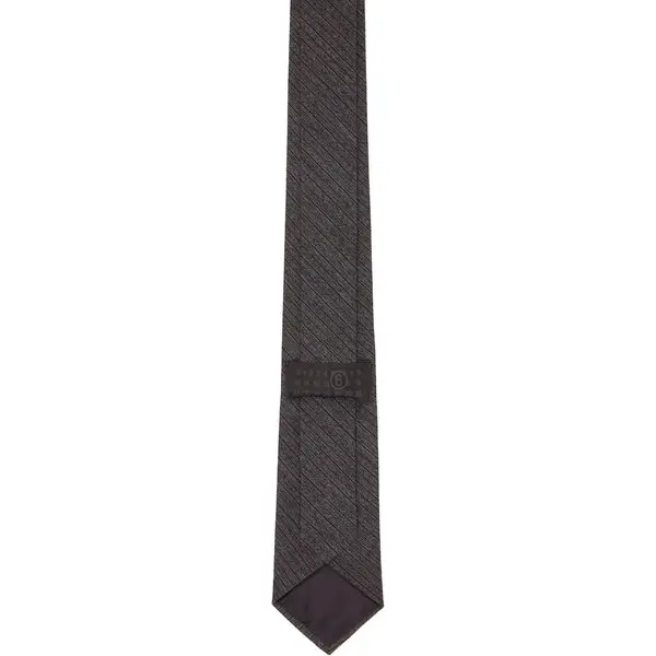 MAISON MARGIELA Striped Wool Blend Tie