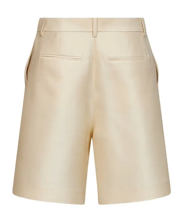 Khaite Pleated Knee-length Shorts - No