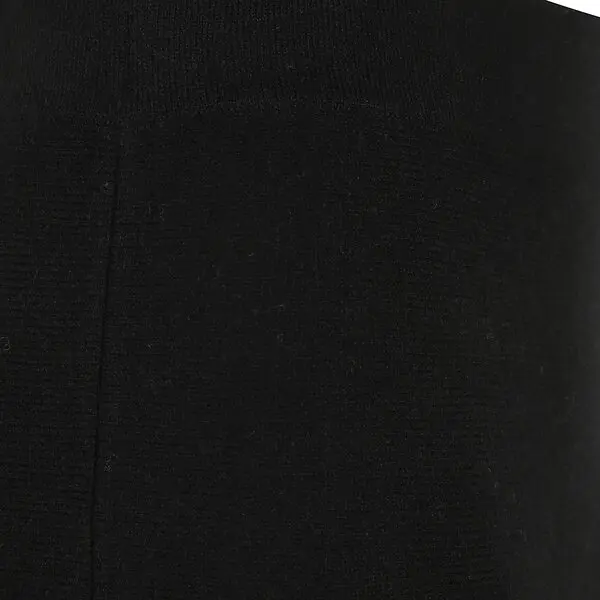 LISA YANG Torie Knitted Skirt - Black