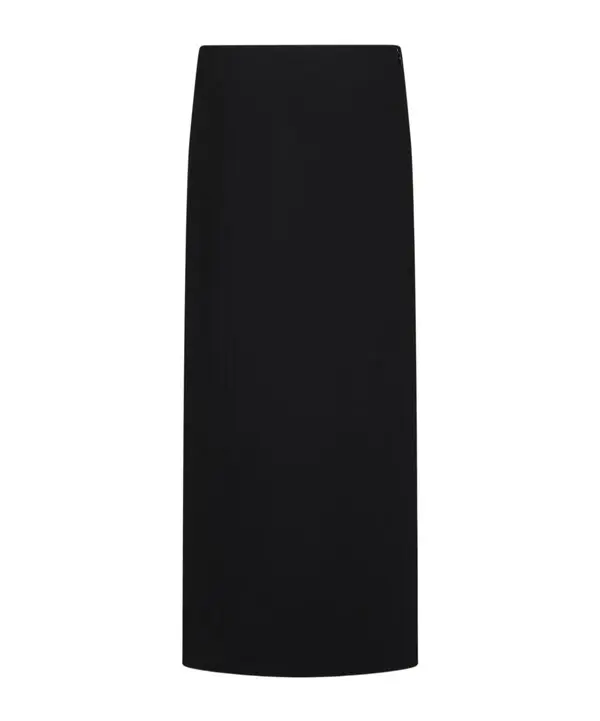 Khaite Slit Midi Skirt