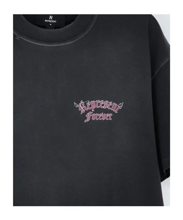 REPRESENT Duality Graphic T-shirt - Black