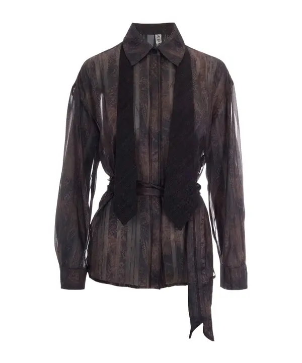 Liu Jo Long Sleeve Shirt - Black