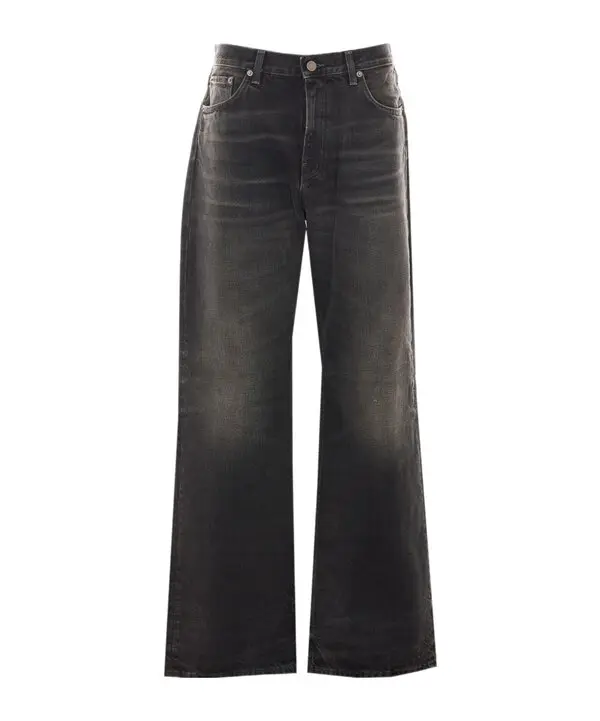 HAIKURE Faded Jeans - Black