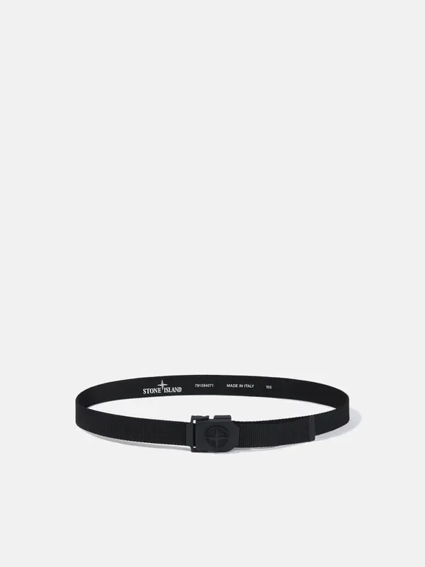 Stone Island Logo Buckle Belt