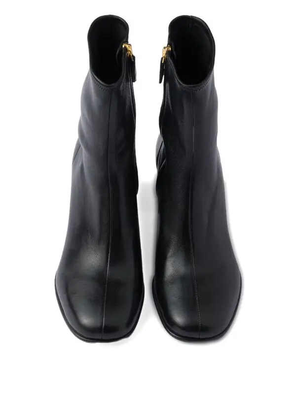 Prada Square-toe Ankle Boots