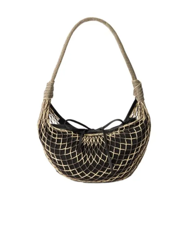 LEMAIRE Fortune Croissant Filt Zip-up Shoulder Bag - Light Beige/brown