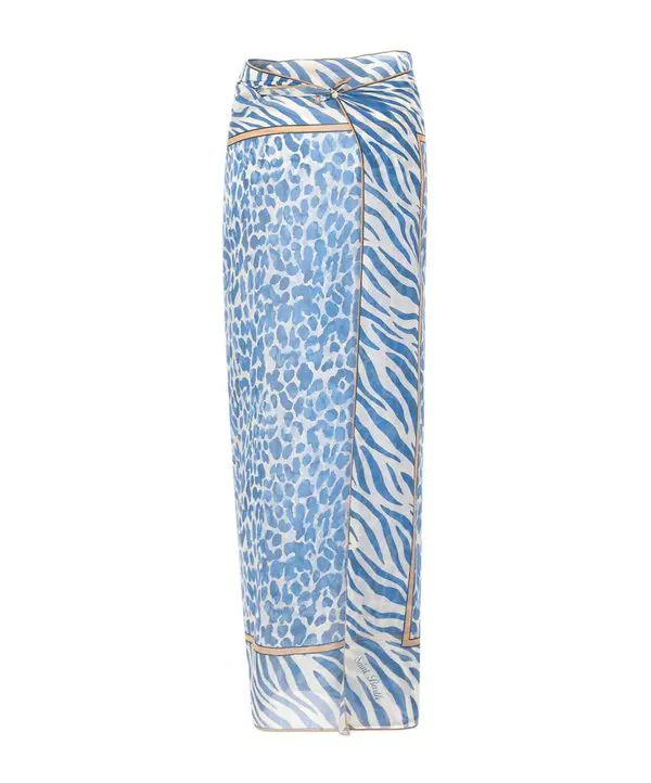 MC2 SAINT BARTH Long Sarong Skirt