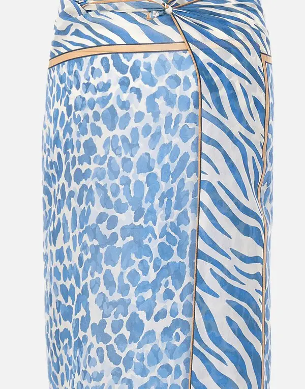 MC2 SAINT BARTH Long Sarong Skirt