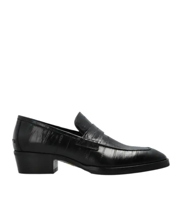 JIMMY CHOO Round-toe Loafers