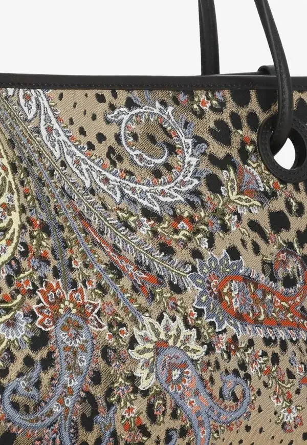 Etro Animalier Paisley Tote Bag