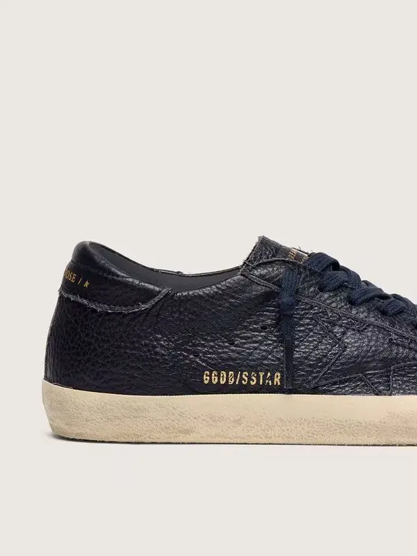 GOLDEN GOOSE Super Star Lace-up Sneakers - Black