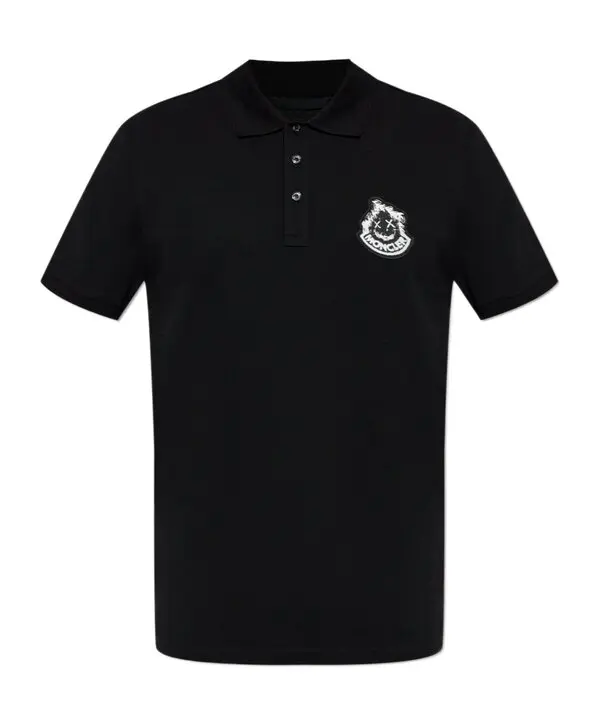 Moncler Short-sleeved Polo Shirt