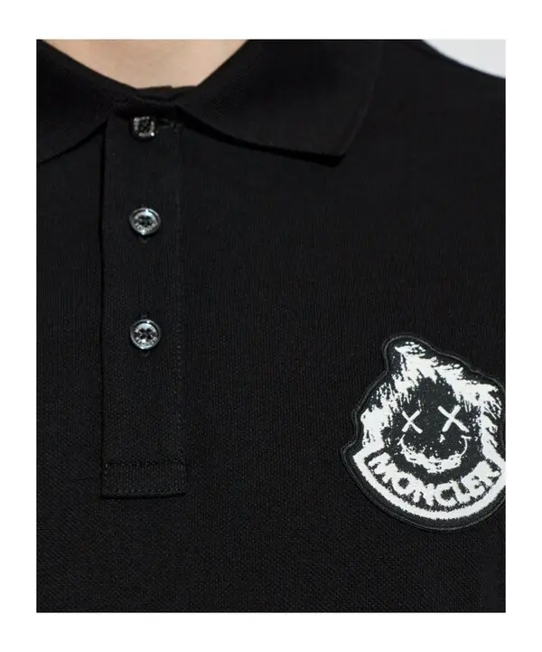 Moncler Short-sleeved Polo Shirt