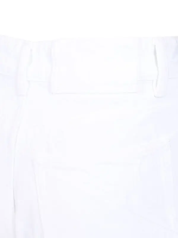 Alaïa High-waisted Wide-leg Jeans - White