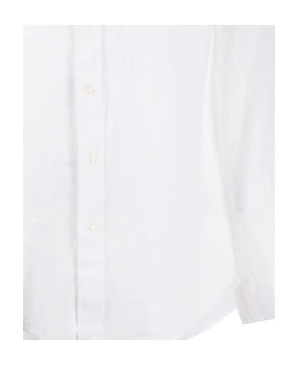Polo Ralph Lauren Logo Embroidered Long-sleeved Shirt