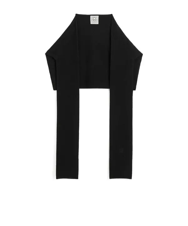 TOTEME Logo Patch Sleeved Scarf