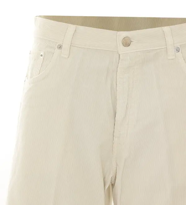 HAIKURE Clara Velvet Flared Pants - White