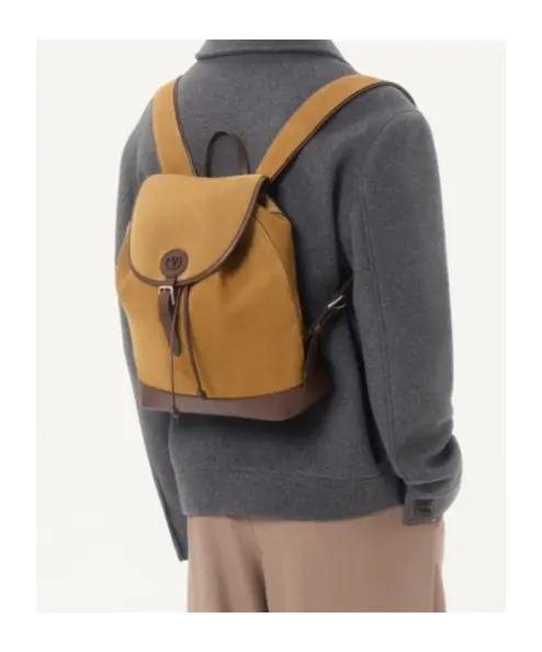 Valentino Garavani Drawstring Buckle Detailed Backpack