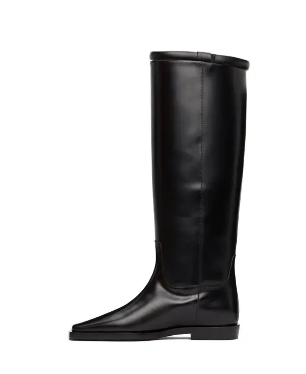 TOTEME Totme Square-toe Riding Knee-high Boots