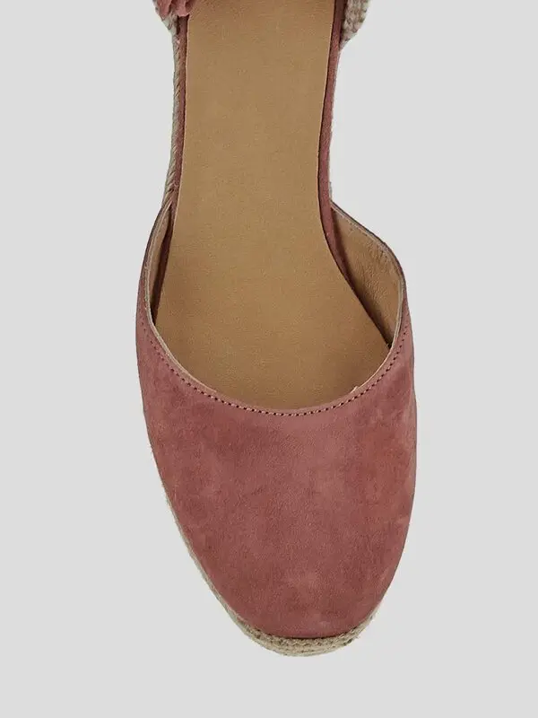 CastaÑer Round-toe Wedge Heels