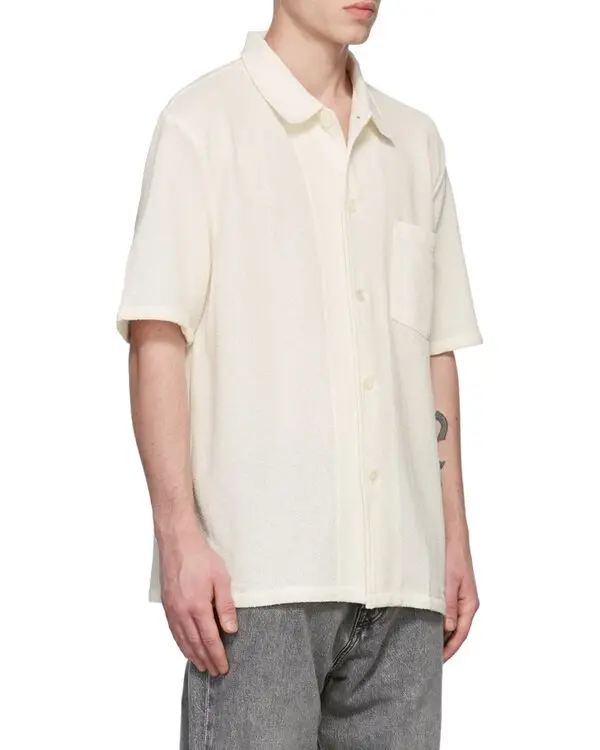 Our Legacy Gray Logo Short-sleeved Shirt