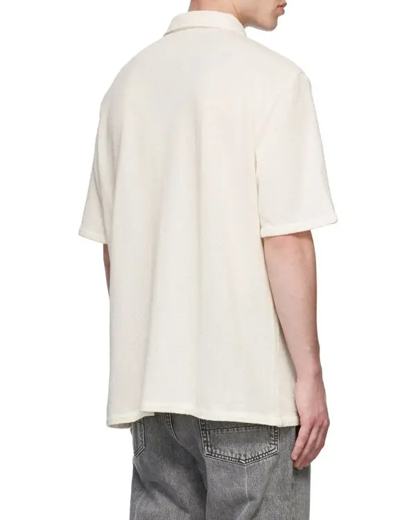 Our Legacy Gray Logo Short-sleeved Shirt