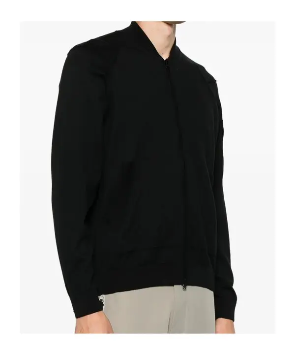 C.P. COMPANY Lens Detail Zip-up Cardigan