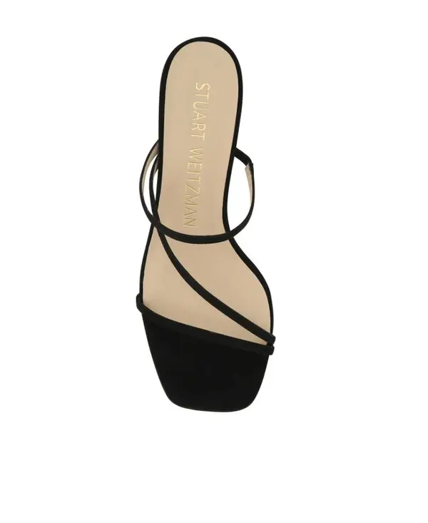 STUART WEITZMAN Lucite Sculpt Slip-on Mules