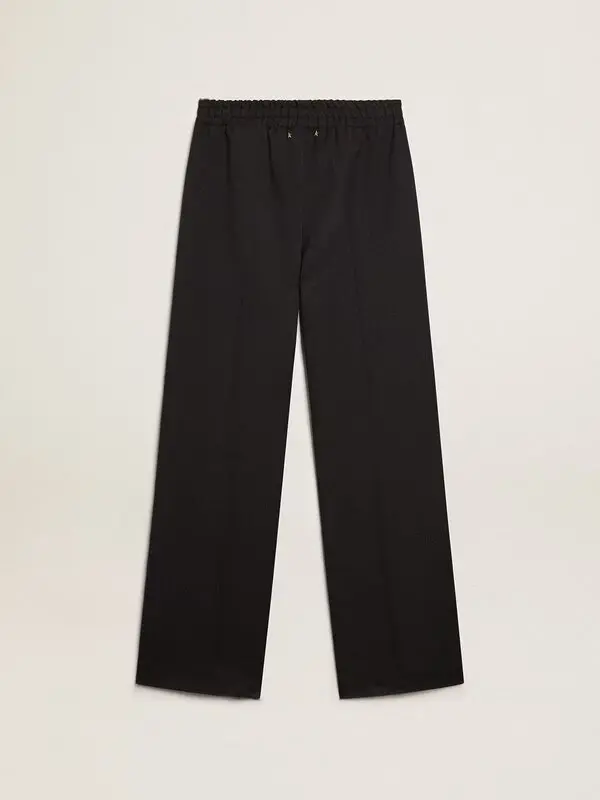 GOLDEN GOOSE Logo Detailed Trousers