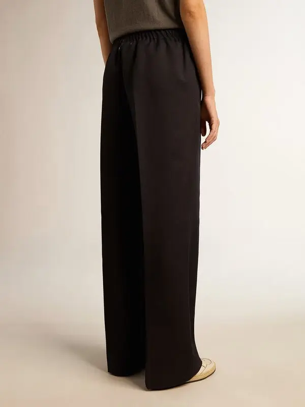 GOLDEN GOOSE Logo Detailed Trousers